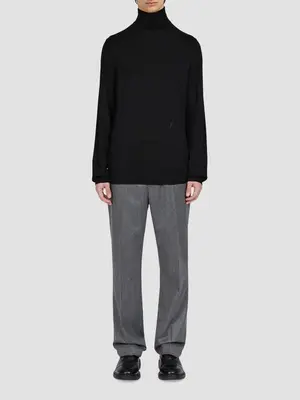 FERRAGAMO Mock Turtleneck Wool Sweater