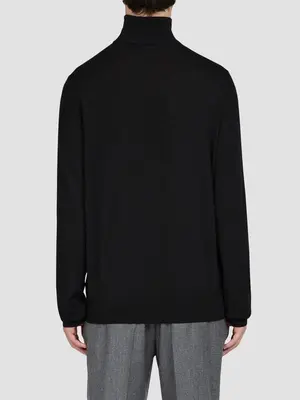 FERRAGAMO Mock Turtleneck Wool Sweater