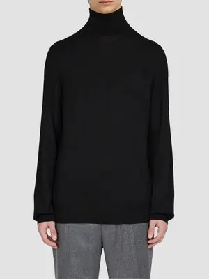 FERRAGAMO Mock Turtleneck Wool Sweater