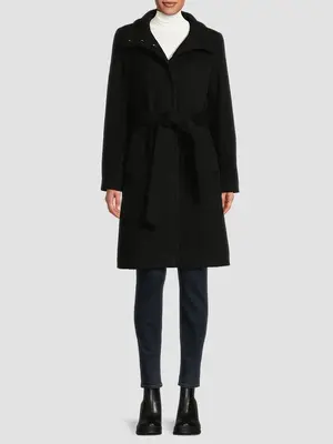 MILLY Sb Wool-blend Coat