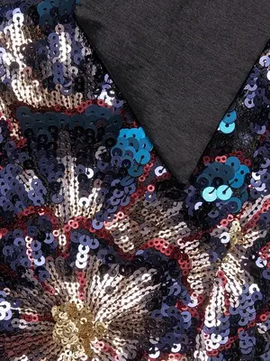 MILLY Kyle Bow-detail Sequined Column Maxi Dress