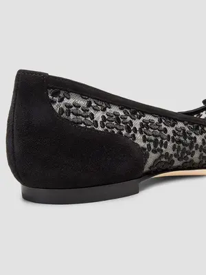 Manolo Blahnik Cap-toe Ballerina Flats