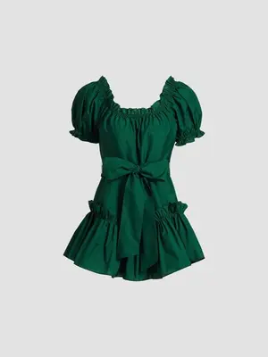 LoveShackFancy Winterberry Estine Minidress