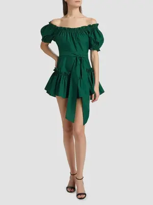 LoveShackFancy Winterberry Estine Minidress