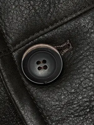 SAKS FIFTH AVENUE Collection Shearling Car Coat