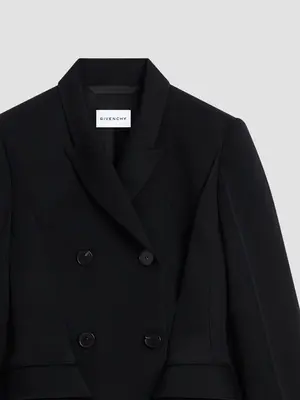 Givenchy Pinch Double-breasted Jacket In Wool