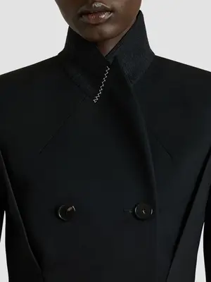 Givenchy Pinch Double-breasted Jacket In Wool