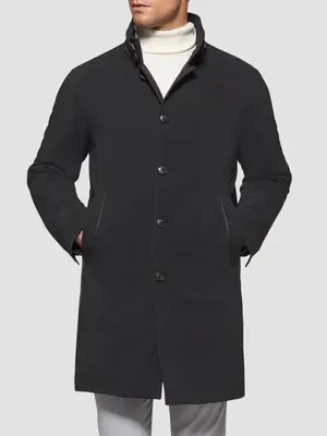 NORWEGIAN WOOL Slim-fit Longline Trench Coat