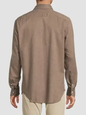 SARTORIO NAPOLI Classic Cotton Button-front Shirt