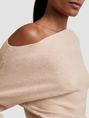 REISS Lorna Off-the-shoulder Sweater