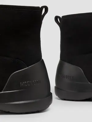 Moon Boot Mb Mezzaluna Suede Boots - Black