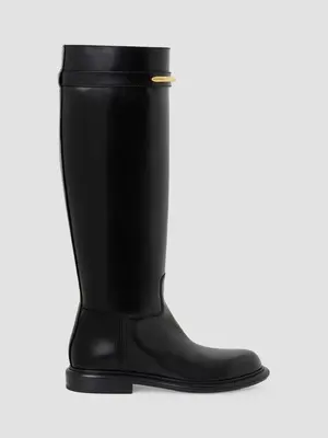 Givenchy Pinch Flat Boots In Leather