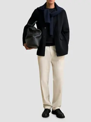 REISS Tamworth Wool-blend Double-face Jacket