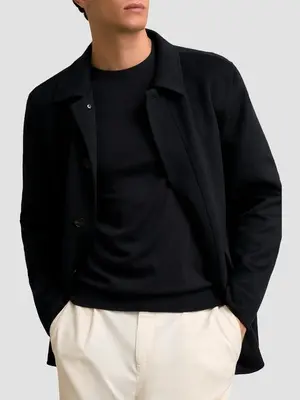 REISS Tamworth Wool-blend Double-face Jacket