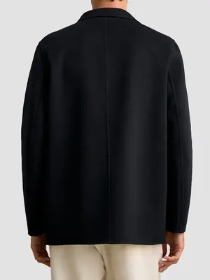 REISS Tamworth Wool-blend Double-face Jacket