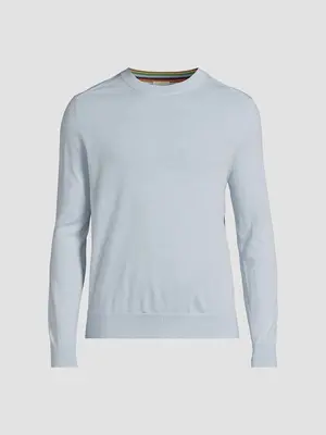 Paul Smith Wool Crewneck Sweater - Light Blue
