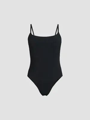 MILLY Grace Solid One-piece Swimsuit - Black