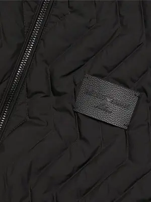 Emporio Armani Zig-zag Padded Down Jacket