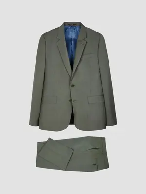 Paul Smith Soho-fit Wool Two-button Suit - Petral Green