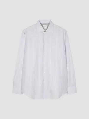 Paul Smith Regular-fit Cotton Shirt - Light Blue