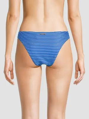 MILLY Margot Striped Bikini Bottom