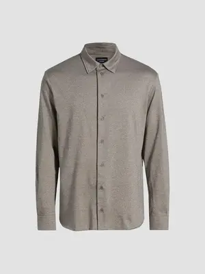 Emporio Armani Cotton Jersey Sport Shirt