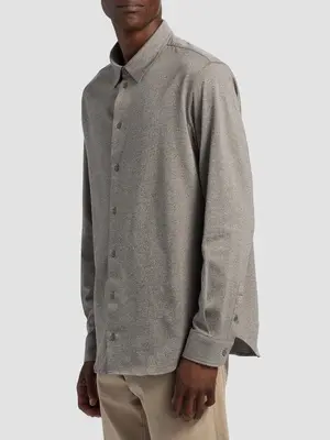 Emporio Armani Cotton Jersey Sport Shirt