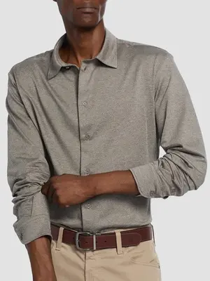 Emporio Armani Cotton Jersey Sport Shirt