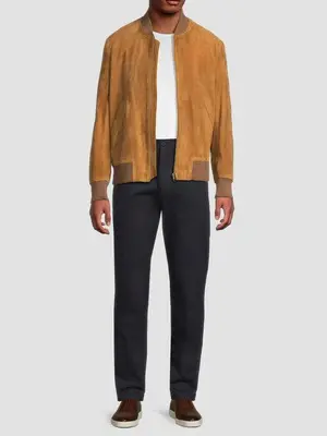 Paul Smith Suede Bomber Jacket
