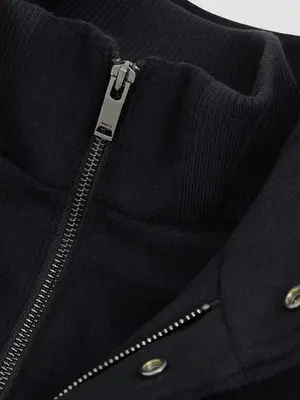 REISS Fuel Felt Coat - Navy