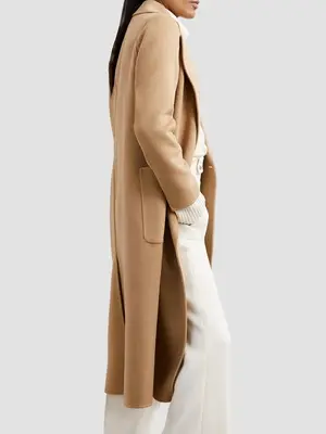REISS Lucia Double-breasted Blindseam Coat