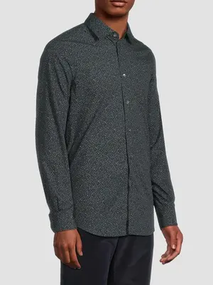 Paul Smith Floral Cotton Tailored Button-front Shirt