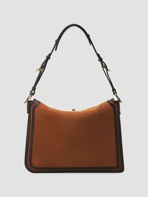LANVIN Compagnon Asymmetrical Shoulder Bag