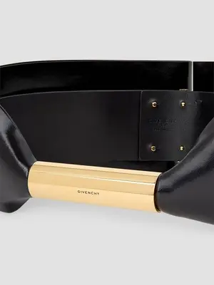 Givenchy Bow-effect Waist Belt In Leather