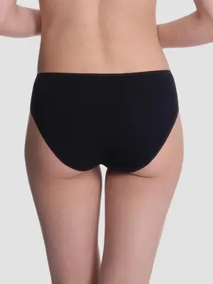 Natori Bliss Bare Cotton Hipster 3-pack - Black
