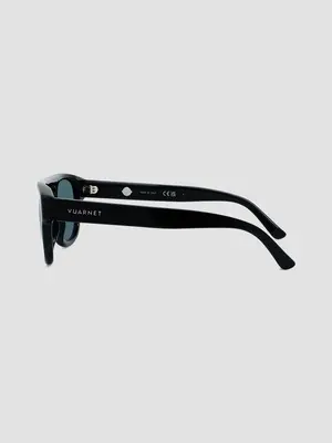 Vuarnet Belvedere 0552mm Geometric Sunglasses - Black