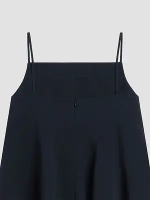 Givenchy Sliced Top In Crepe Cady
