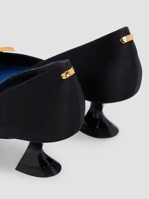 LANVIN Midnight Step 50mm Sculptural Pumps