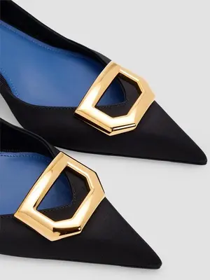 LANVIN Midnight Step 50mm Sculptural Pumps