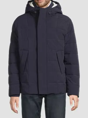 REISS Klause Quilted Puffer Jacket