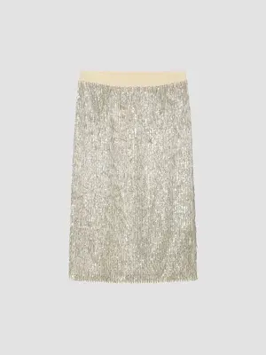 Marina Rinaldi Sequinned Tulle Skirt