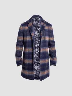 MACEOO Ascension Peacoat - Multicolored