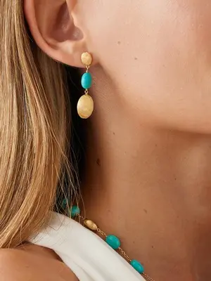Marco Bicego Siviglia 18k Yellow Gold & Drop Earrings