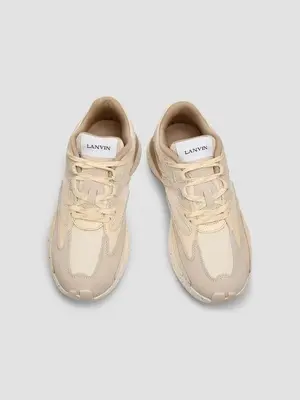 LANVIN Jla Low-top Leather Sneakers