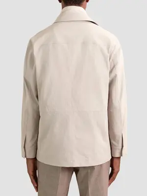 REISS Bryson Safari Jacket - Stone