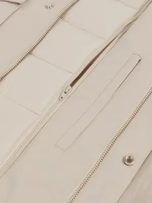 REISS Bryson Safari Jacket - Stone