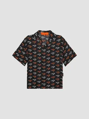 REISS X Mclaren F1 Team Vision Camp Shirt - Black