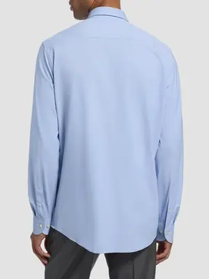 SAKS FIFTH AVENUE Collection Micro Structure Active Shirt