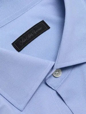 SAKS FIFTH AVENUE Collection Micro Structure Active Shirt