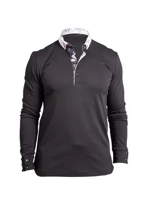 MACEOO Newton Ascension Polo Shirt - Black